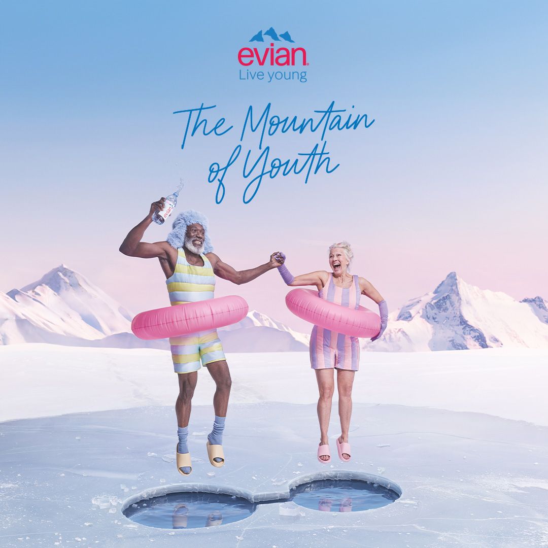 evian® Natural Spring Water